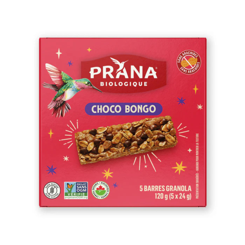 BARRE TENDRE CHOCO BONGO BIO 120G - La Manne – L’épicerie santé