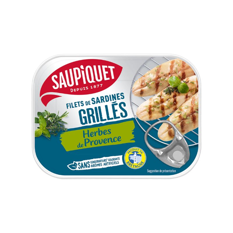 FILET SARDINE HERBES PROVENCE 70G - La Manne