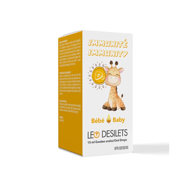 PROBIOTIQUES IMMUNITÉ BÉBÉ GOUTTES ORALES 15 ML - La Manne – L’épicerie ...